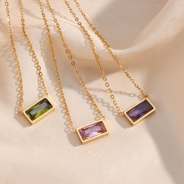 Rectangular Pendant - Etsy