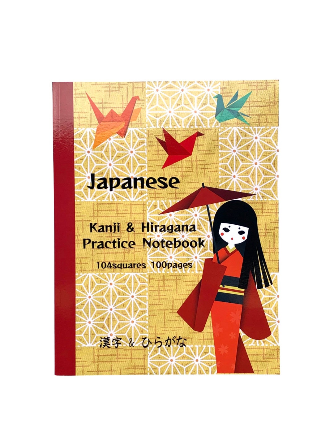 Guided Kanji Learning Journal With Kimono Girl Design - Master ...