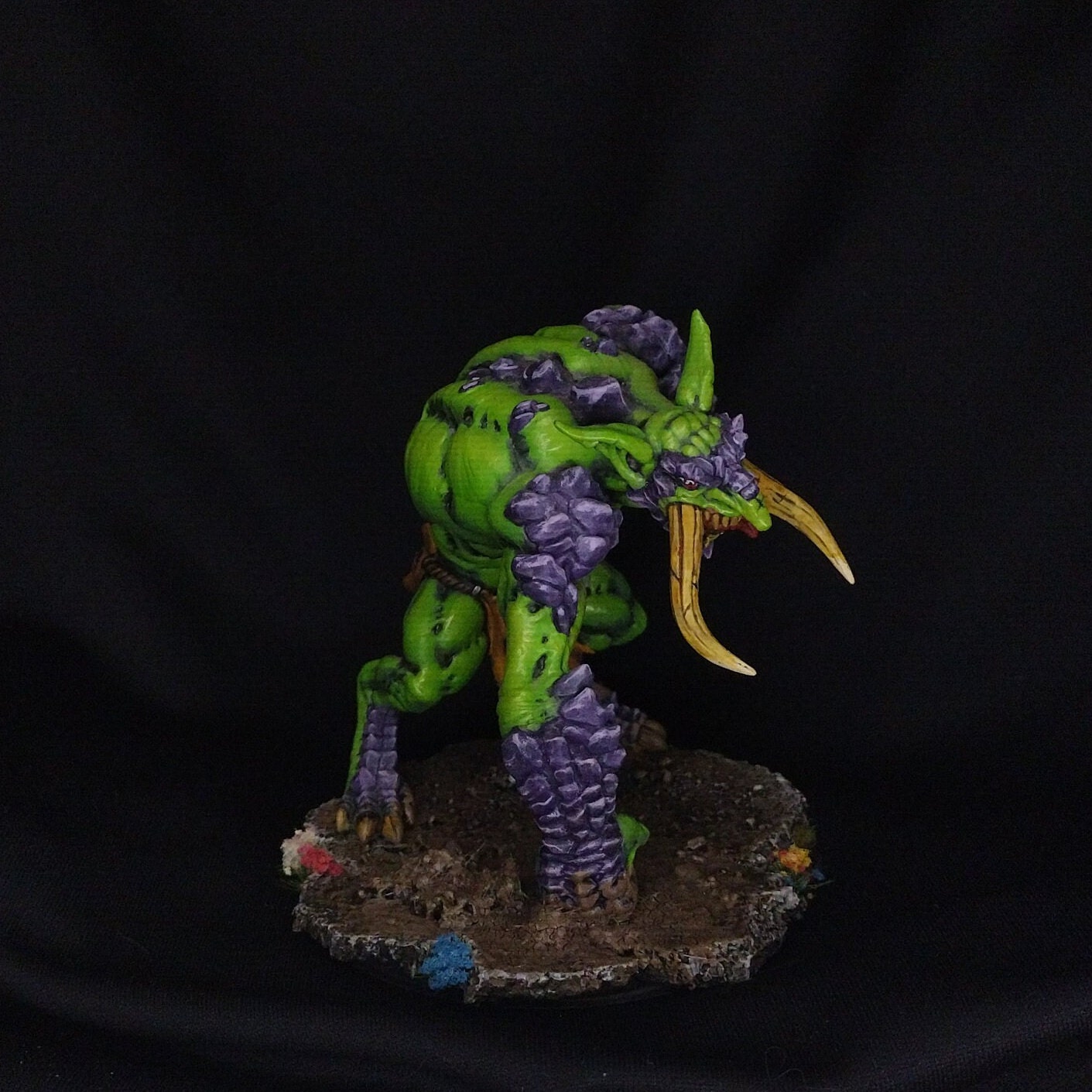 Painted Giant Troll Miniature for Dungeons & Dragons Pathfinder ...