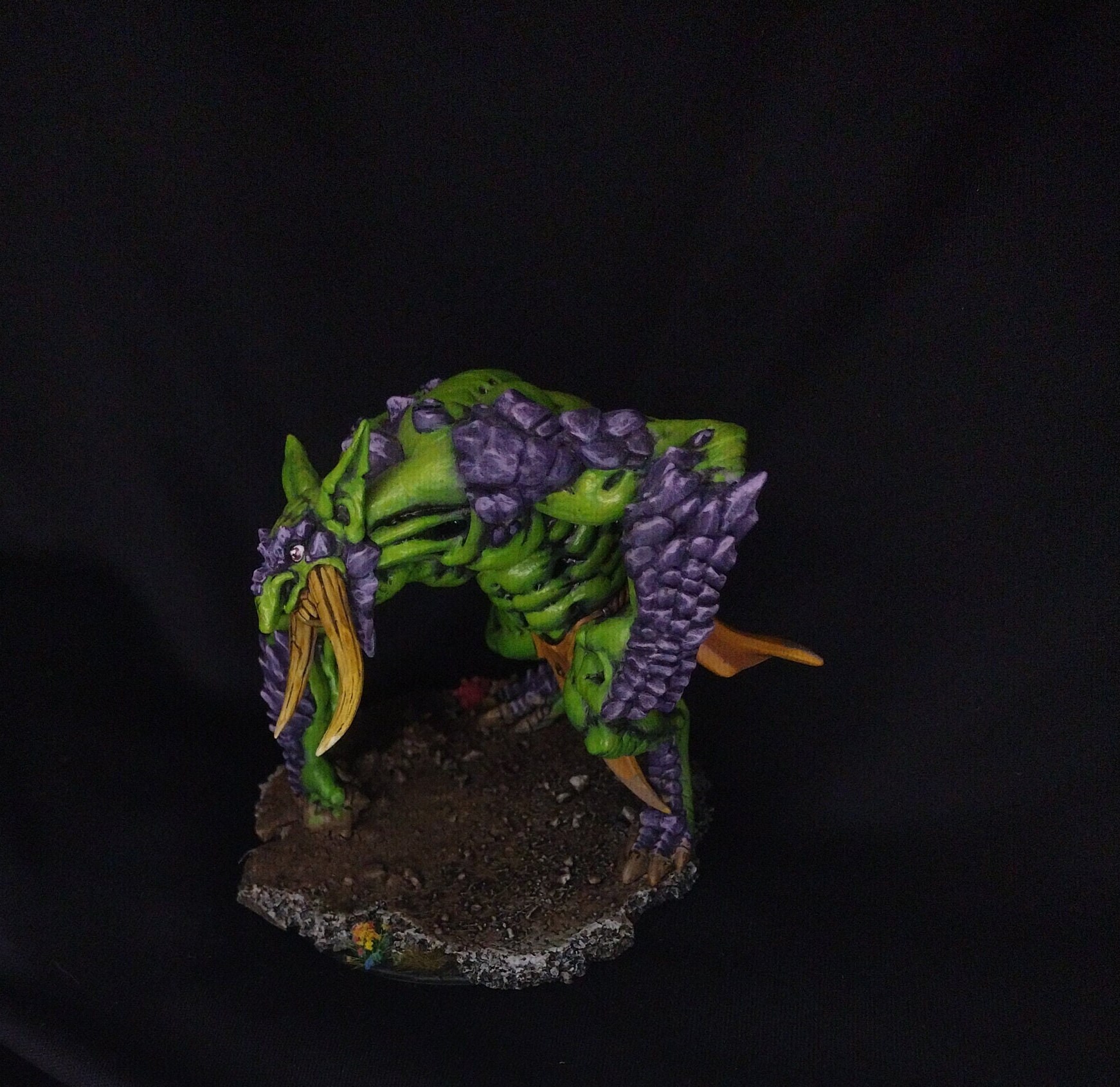 Painted Giant Troll Miniature for Dungeons & Dragons Pathfinder ...