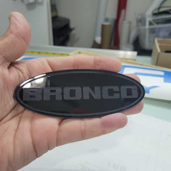 Bronco Tailgate Badge - Etsy