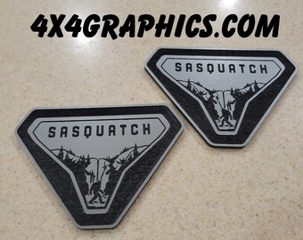 Bronco Sasquatch Emblem - Etsy