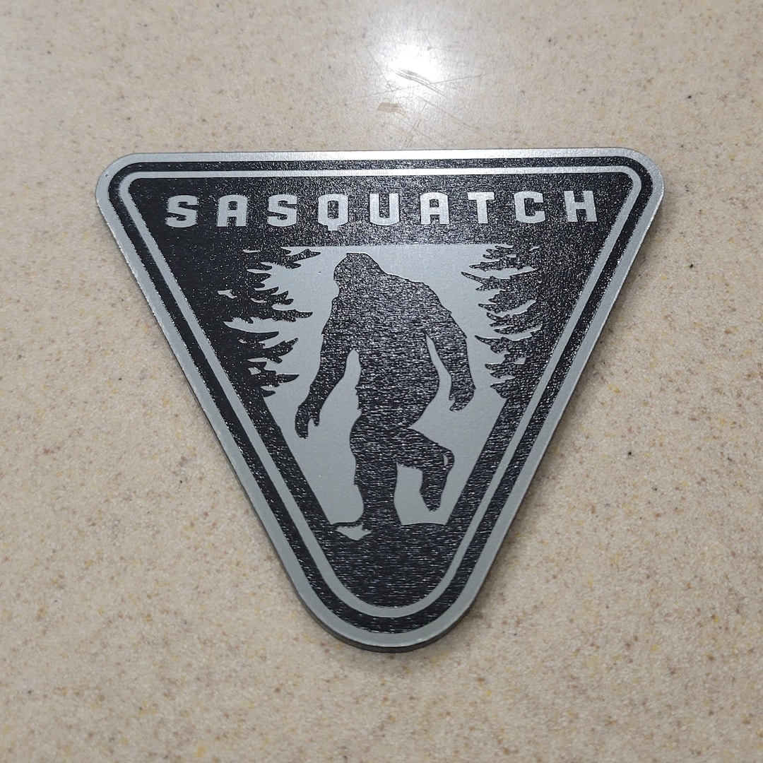 Sasquatch Emblem Badge #32620 (sold in Pair) - Etsy