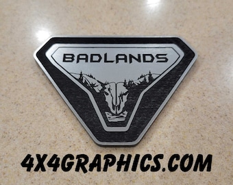 Bronco Sport Badlands Badge - Etsy