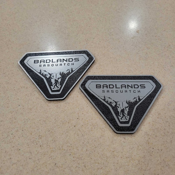 Bronco Badlands Emblem - Etsy