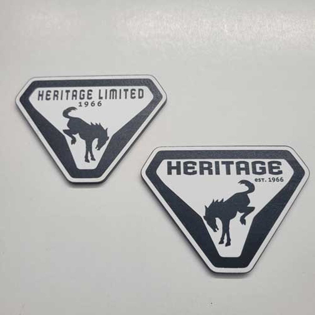 Ford Bronco Heritage 1966 Emblem Badge #32627 - Etsy