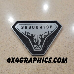 Ford Bronco Sasquatch Emblem Badge #32619 - Etsy