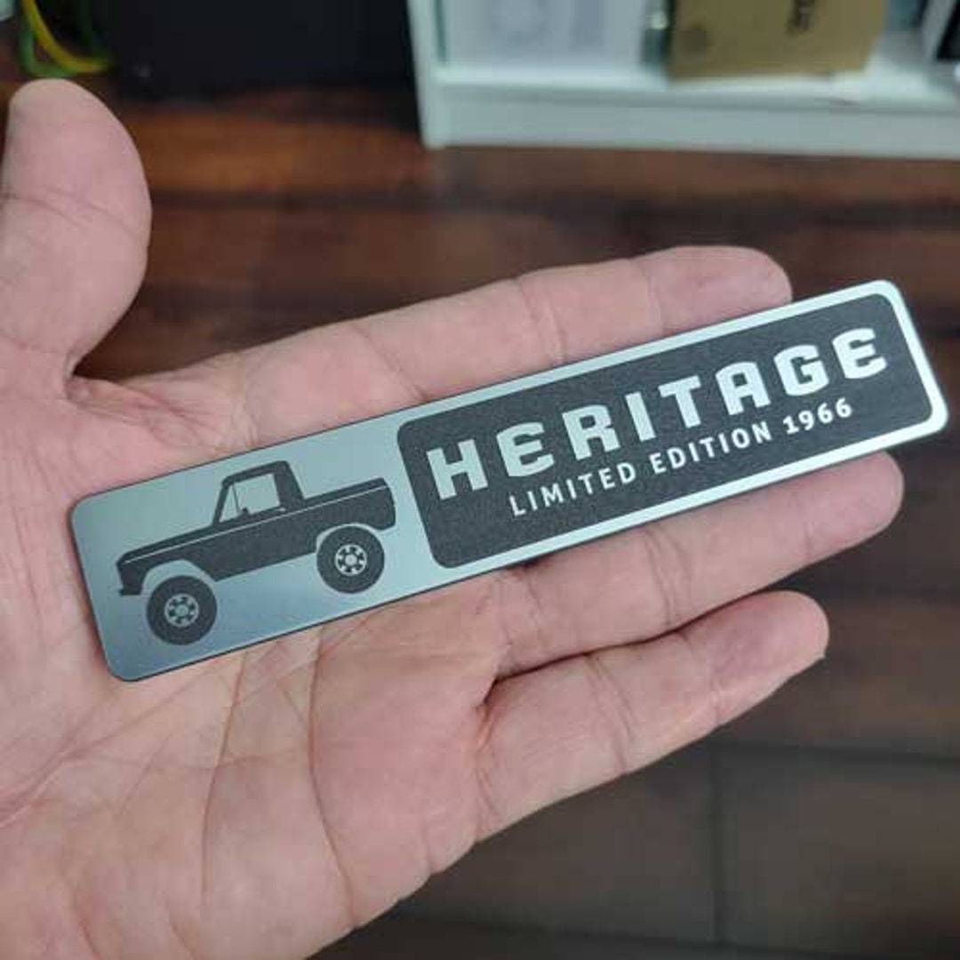 Ford Bronco Heritage 1966 Block Emblem Badge 32640 - Etsy