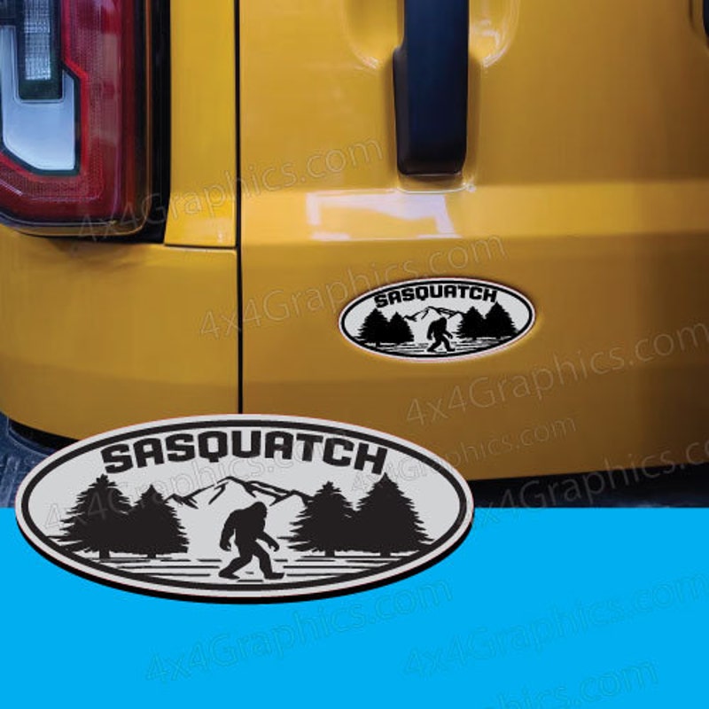 Sasquatch Badlands Emblem - Etsy