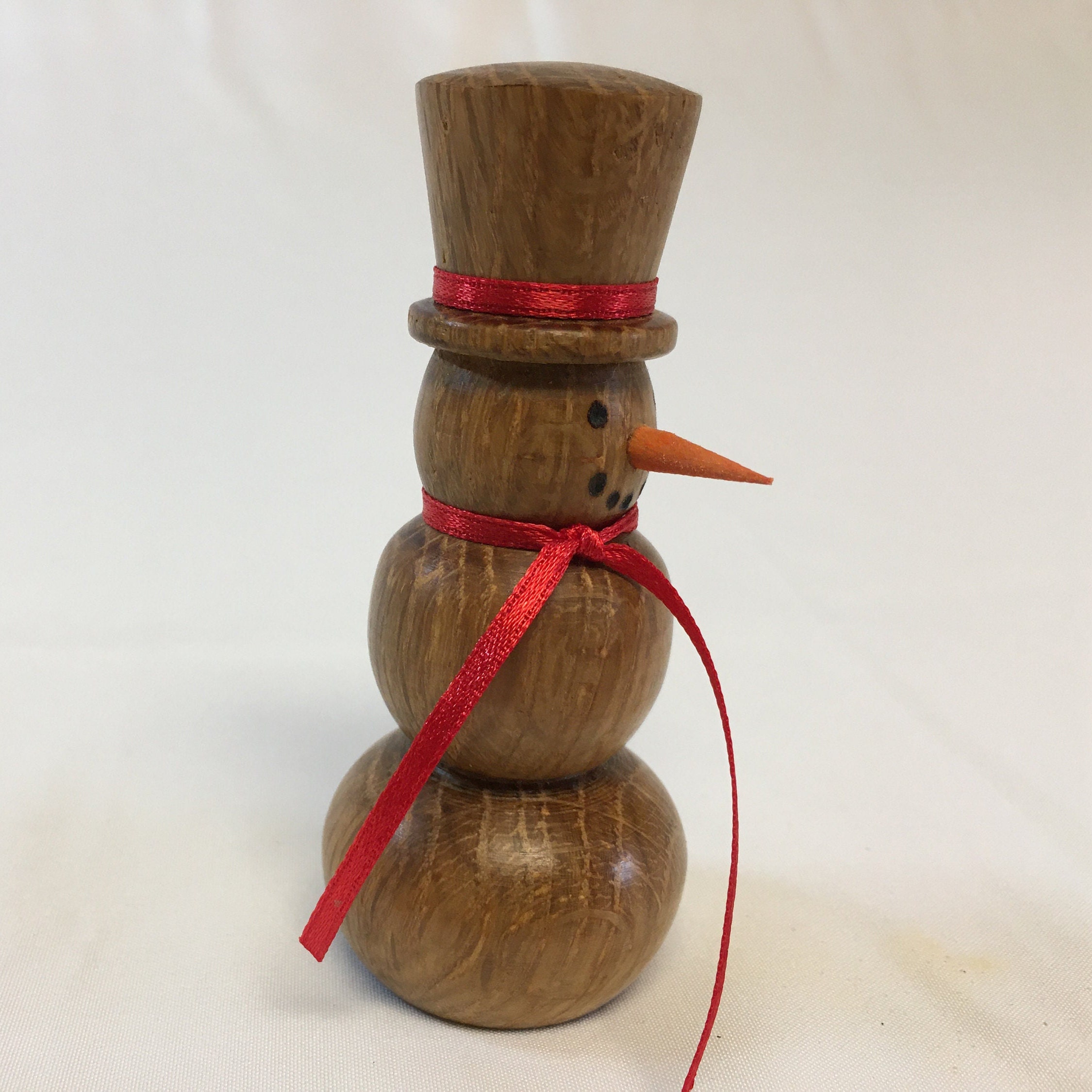 Hardwood Snowman Handcrafted, Wooden Snowman, Handcrafted Snowman ...