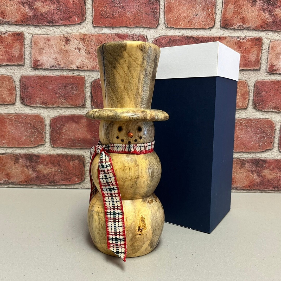 Snowman, Farmhouse Snowman, Wood Snowman, Handcrafted Traditional ...