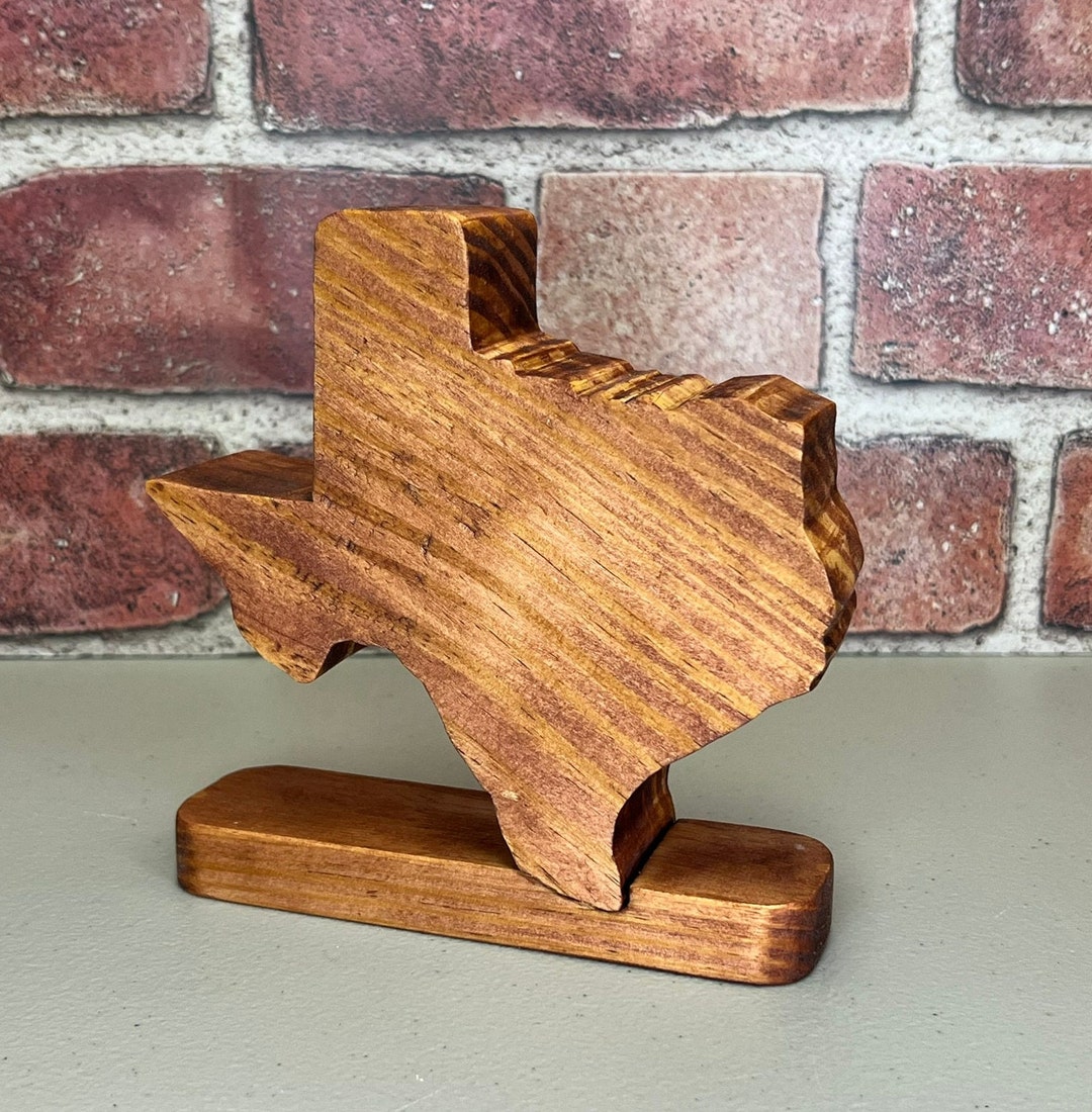 Texas Shape Decoration, Tiered Tray, Shelf Setter, Lone Star State ...