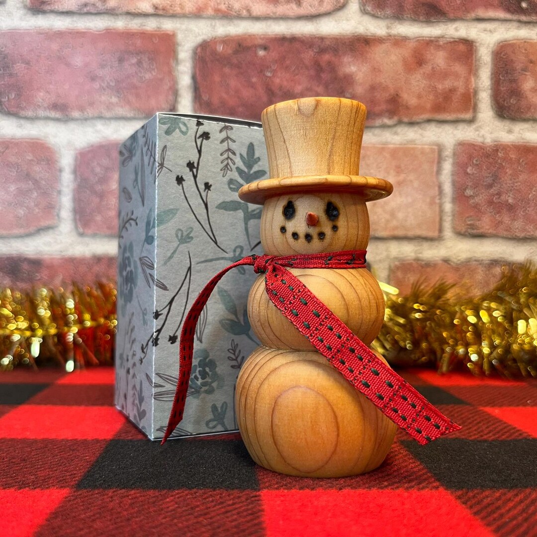 Snowman Handcrafted Hardwood, Wooden Snowman, Handcrafted Snowman, Fall ...
