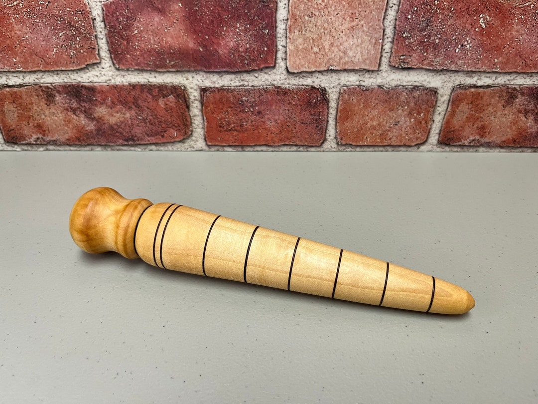 Garden Dibber, Hand Turned Dibbler Tool, Seed Planting Dibble ...