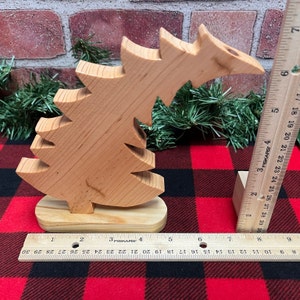 Small Leaning Tree Christmas Ornament Holder, Quirky Tree Display, Tier ...
