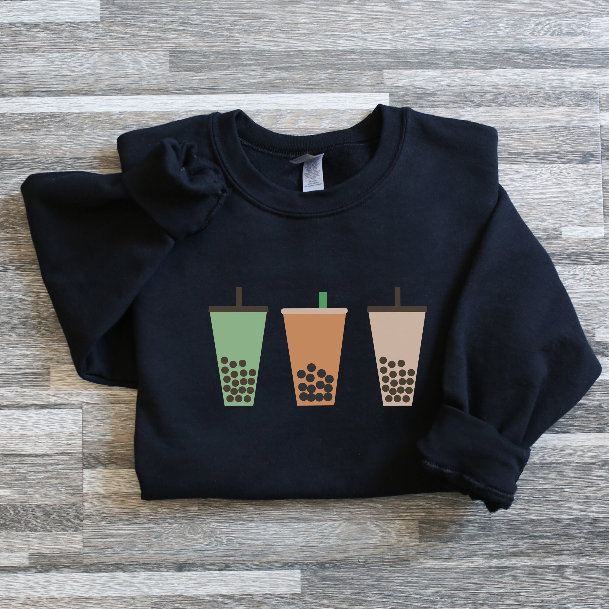 Boba Sweatshirt, Tea Sweatshirt, Boba Gifts, Food Sweatshirt, Boba ...