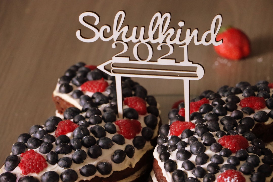 Caketopper Schoolchild Enrolment Cake Attachment Cake Plug - Etsy