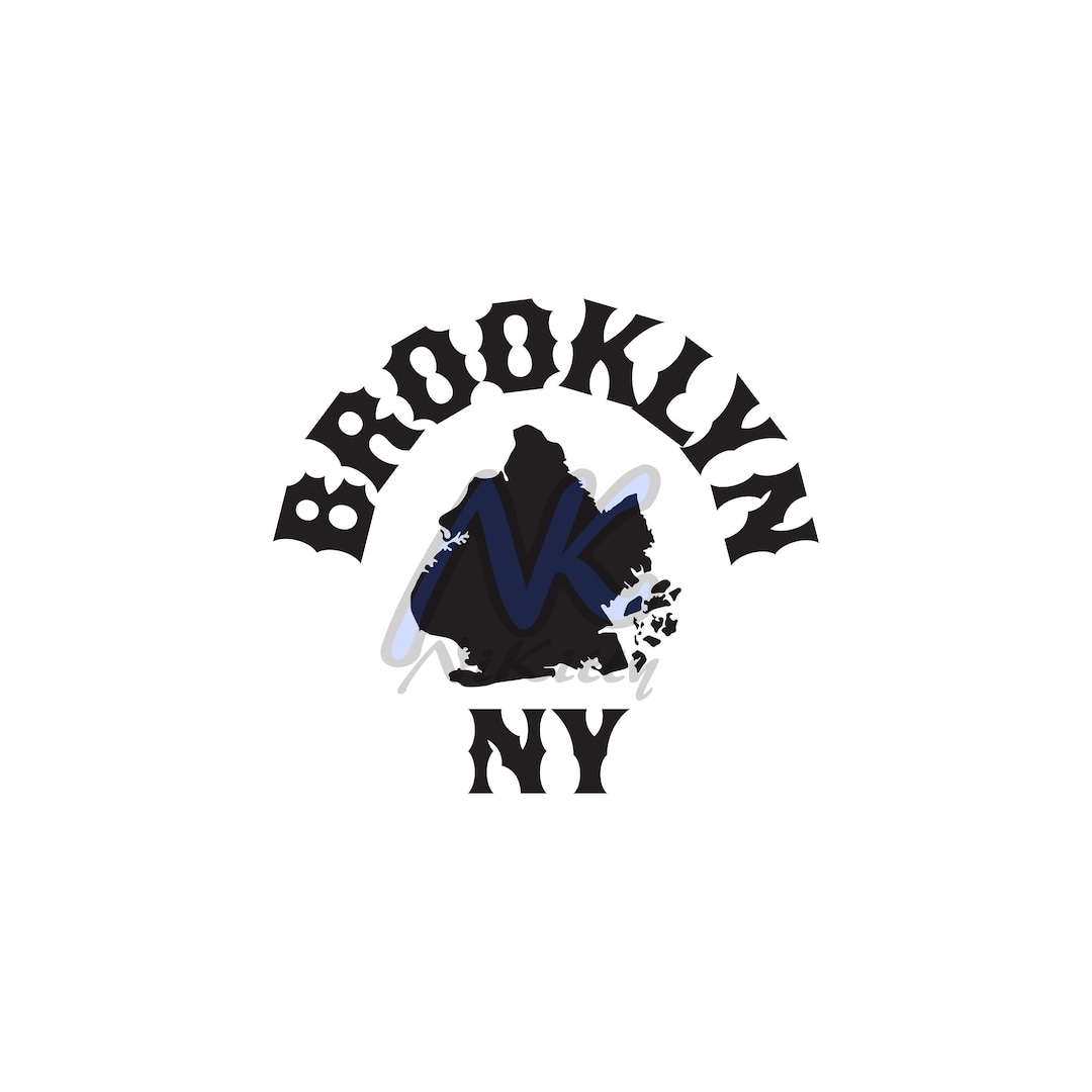 Brooklyn New York, Brooklyn Borough, SVG, DXF, Adobe Illustrator & PNG ...