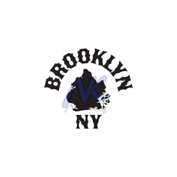 Brooklyn New York Brooklyn Borough SVG DXF Adobe | Etsy