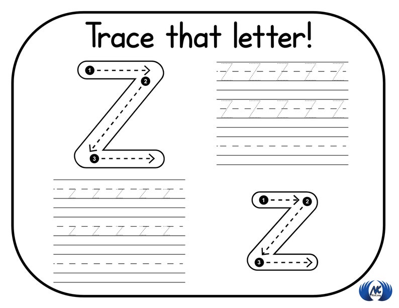Printable Uppercase and Lowercase Alphabet Tracing Worksheets ...