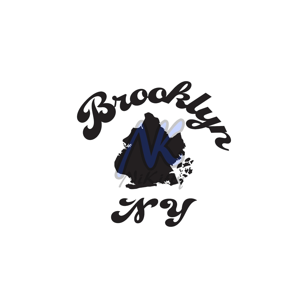 Brooklyn New York, Brooklyn Borough, SVG, DXF, Adobe Illustrator & PNG ...