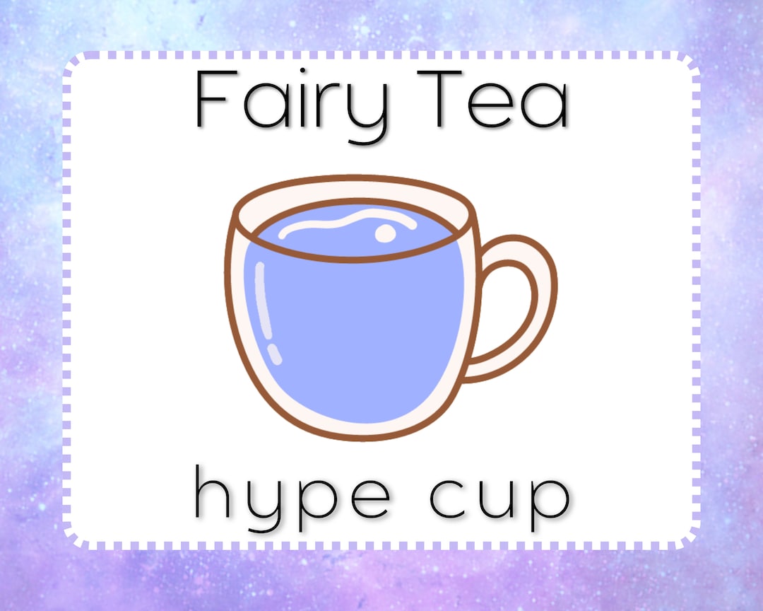 Fairy Tea Streamer Hype Cup - Etsy