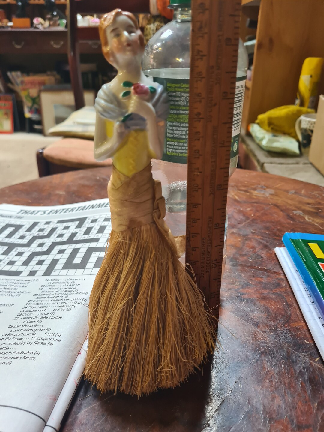 Stunning Art Deco Flapper Girl Crumb Brush - Etsy