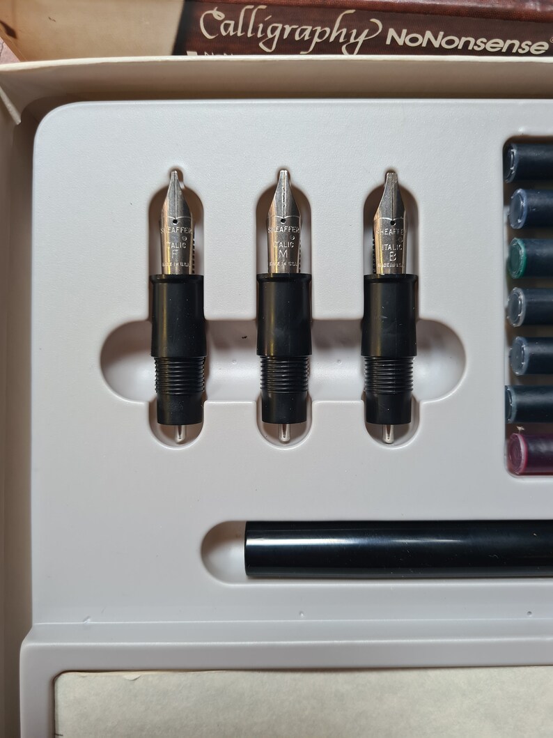 Sheaffer Calligraphy Set - Etsy