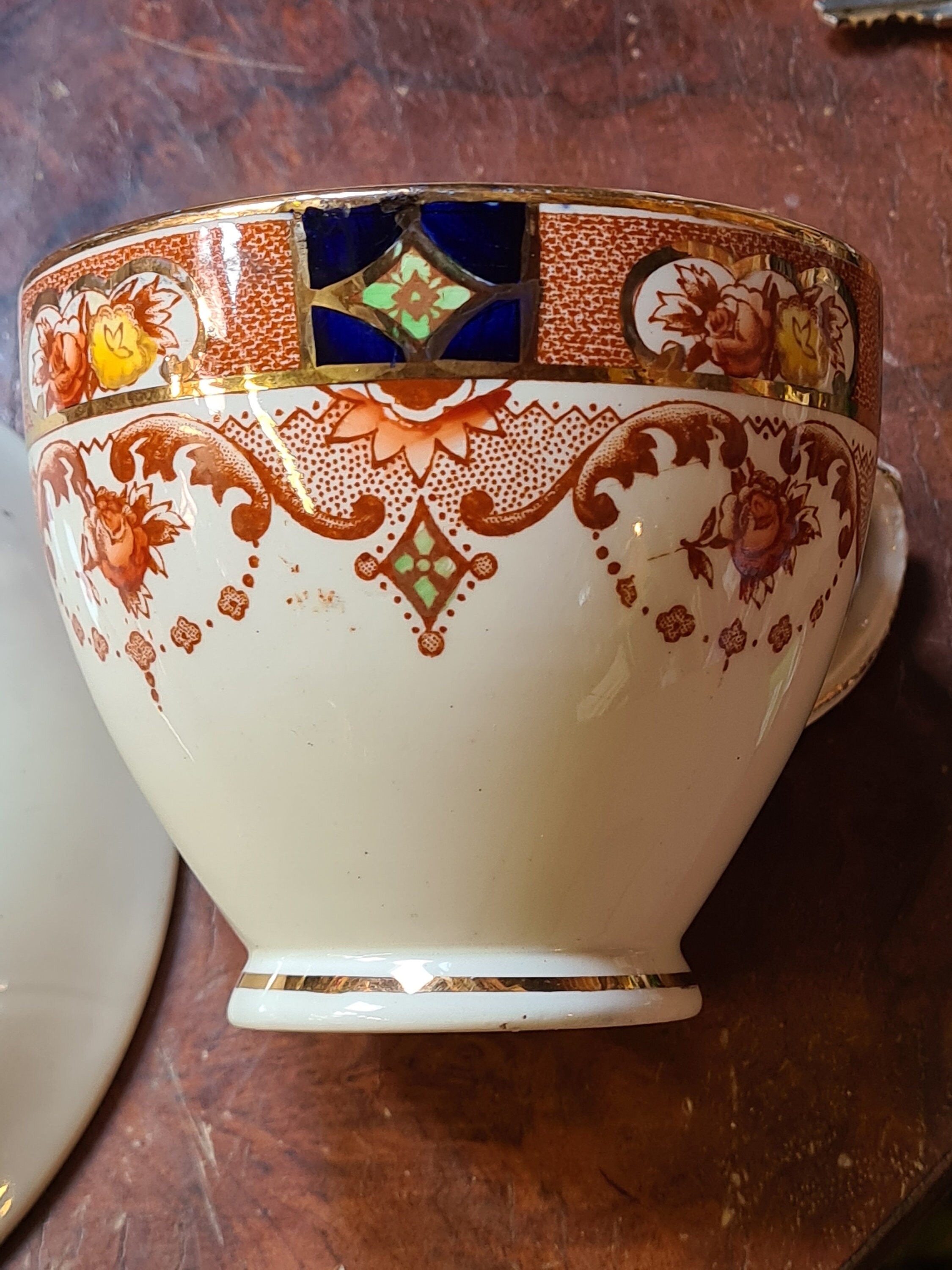 1880's Phoenix Ware Cup and Saucer - Etsy