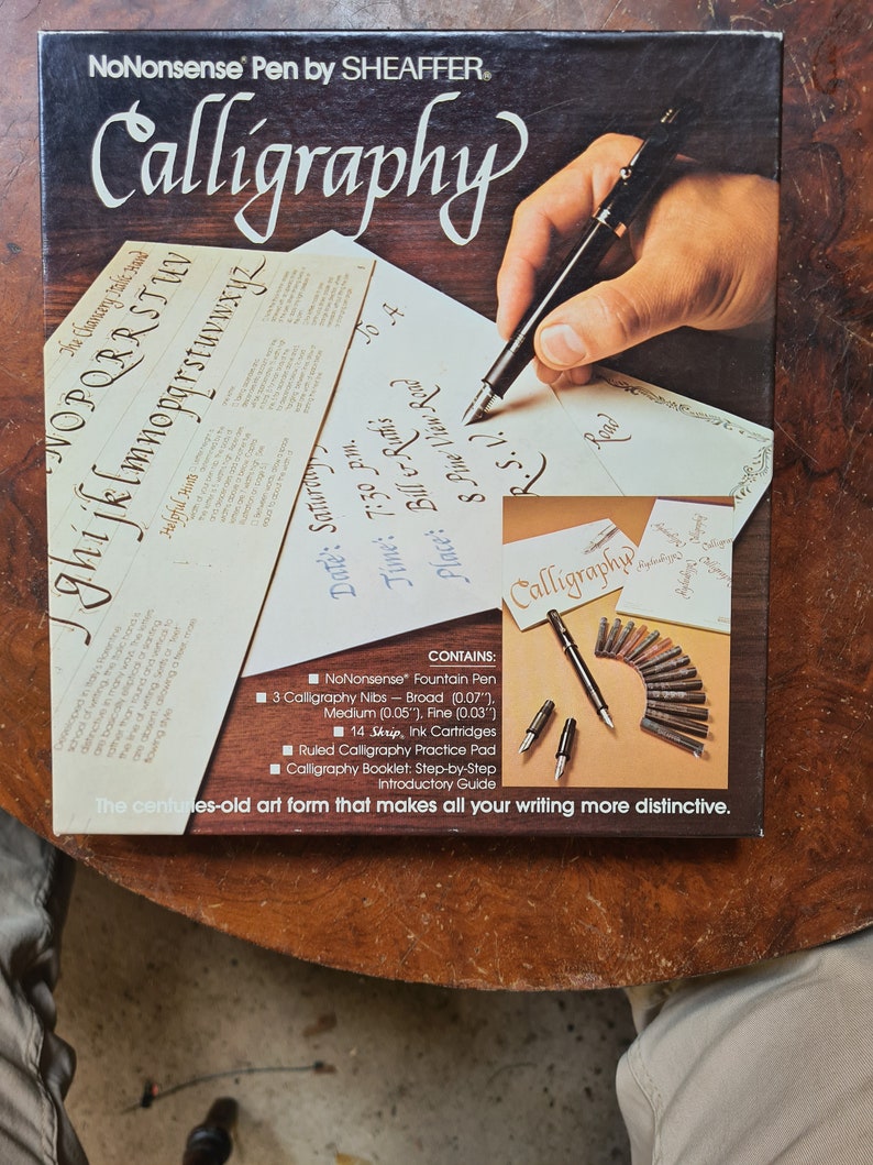 Sheaffer Calligraphy Set - Etsy