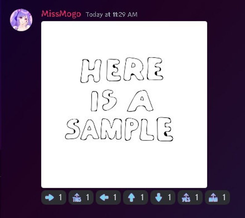 Discord Reactions and Emotes | Color: Berry Sangria - Etsy
