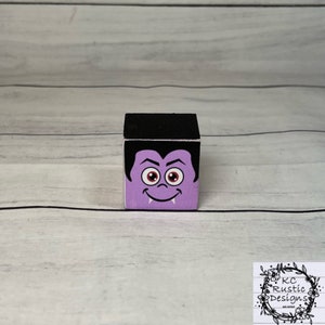 Halloween Wood Blocks/halloween Decor/halloween Tier Tray/tier Tray ...