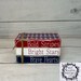 Patriotic Mini Wood Book Stack/patriotic Decor/tier Tray Decor/4th of ...