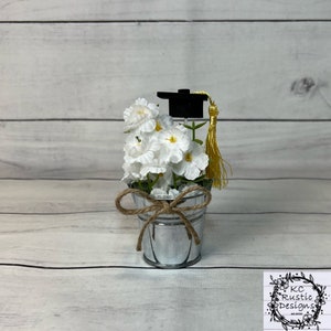 Graduation Mini Flower Pail/graduation Decor/graduation Tier Tray Decor ...