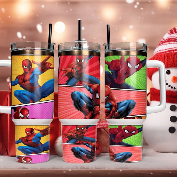 Spiderman Stanley Cup - Etsy