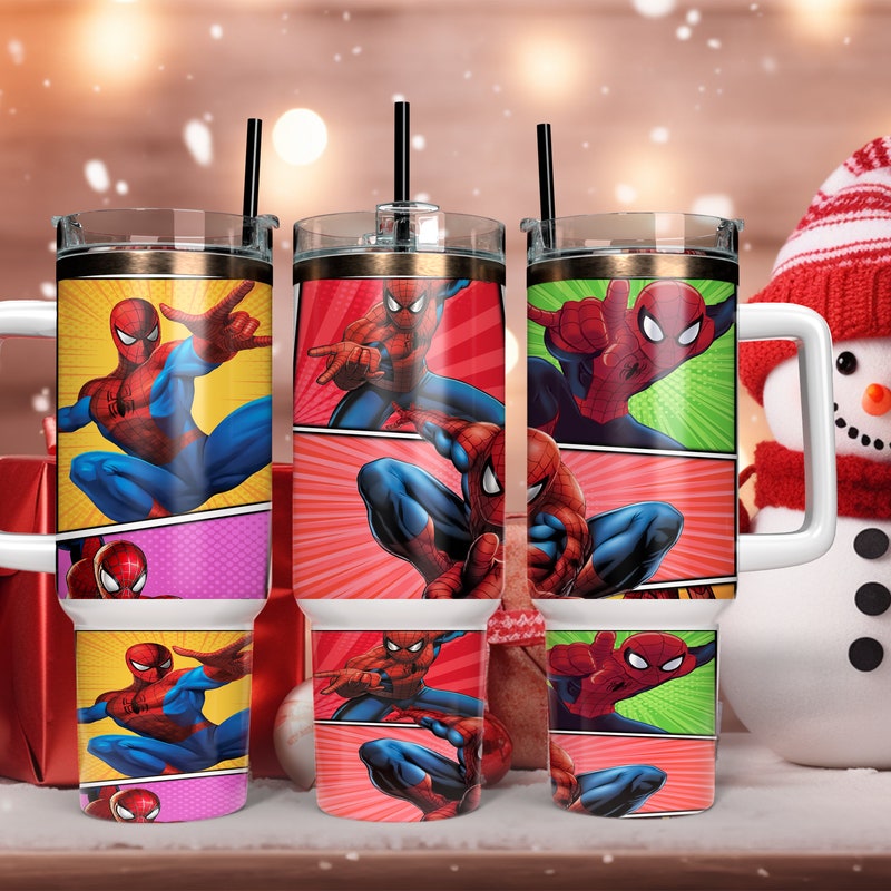 Spiderman Stanley Cup - Etsy