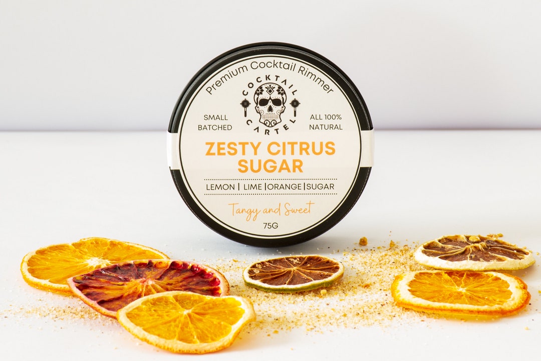 Zesty Citrus Sugar Rimmer - Etsy Australia