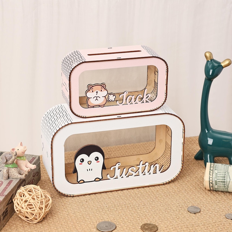 Cute Piggy Bank - Etsy