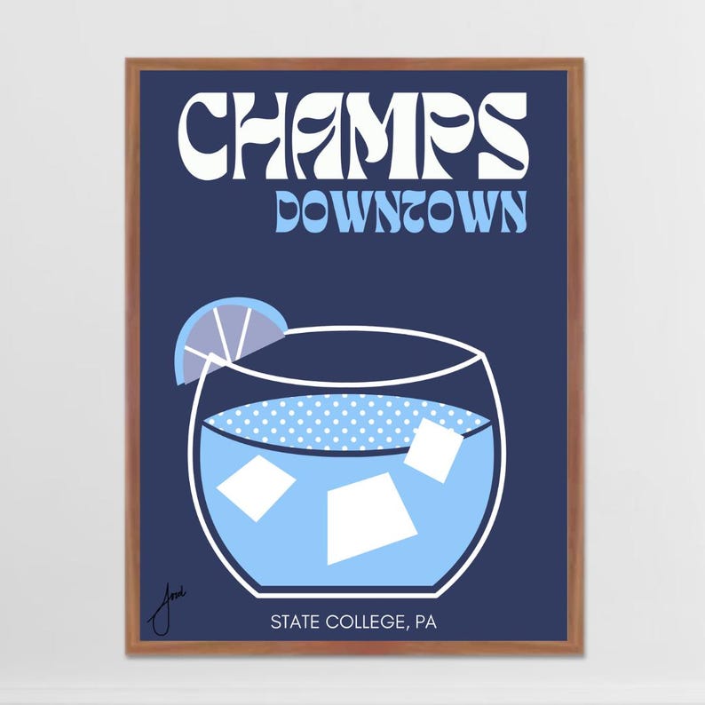 Penn State University Bars | Digital Prints | Set of 5 - Etsy