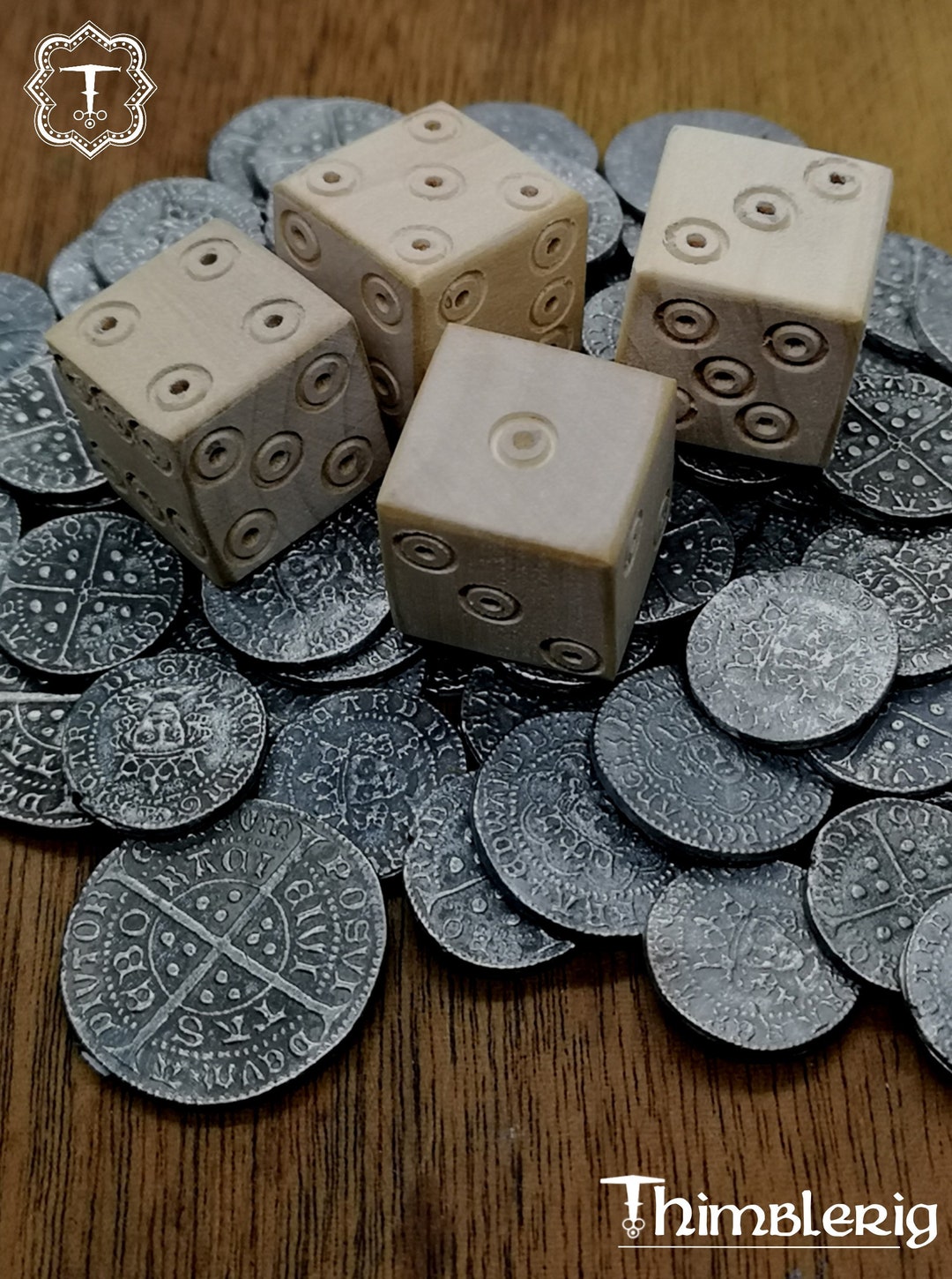 Medieval Dice With Cheat Dice - Etsy