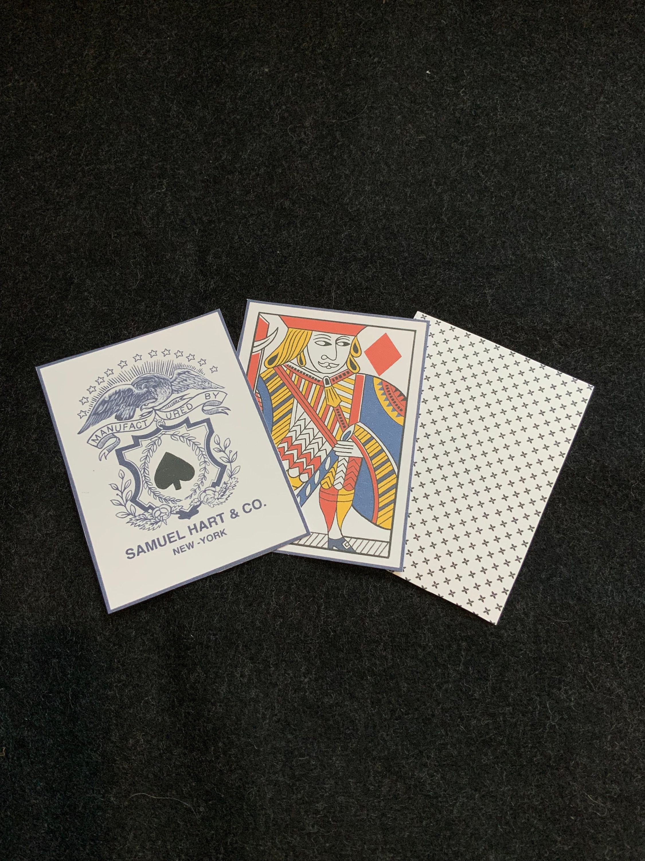 1865 Early American Cards - Etsy