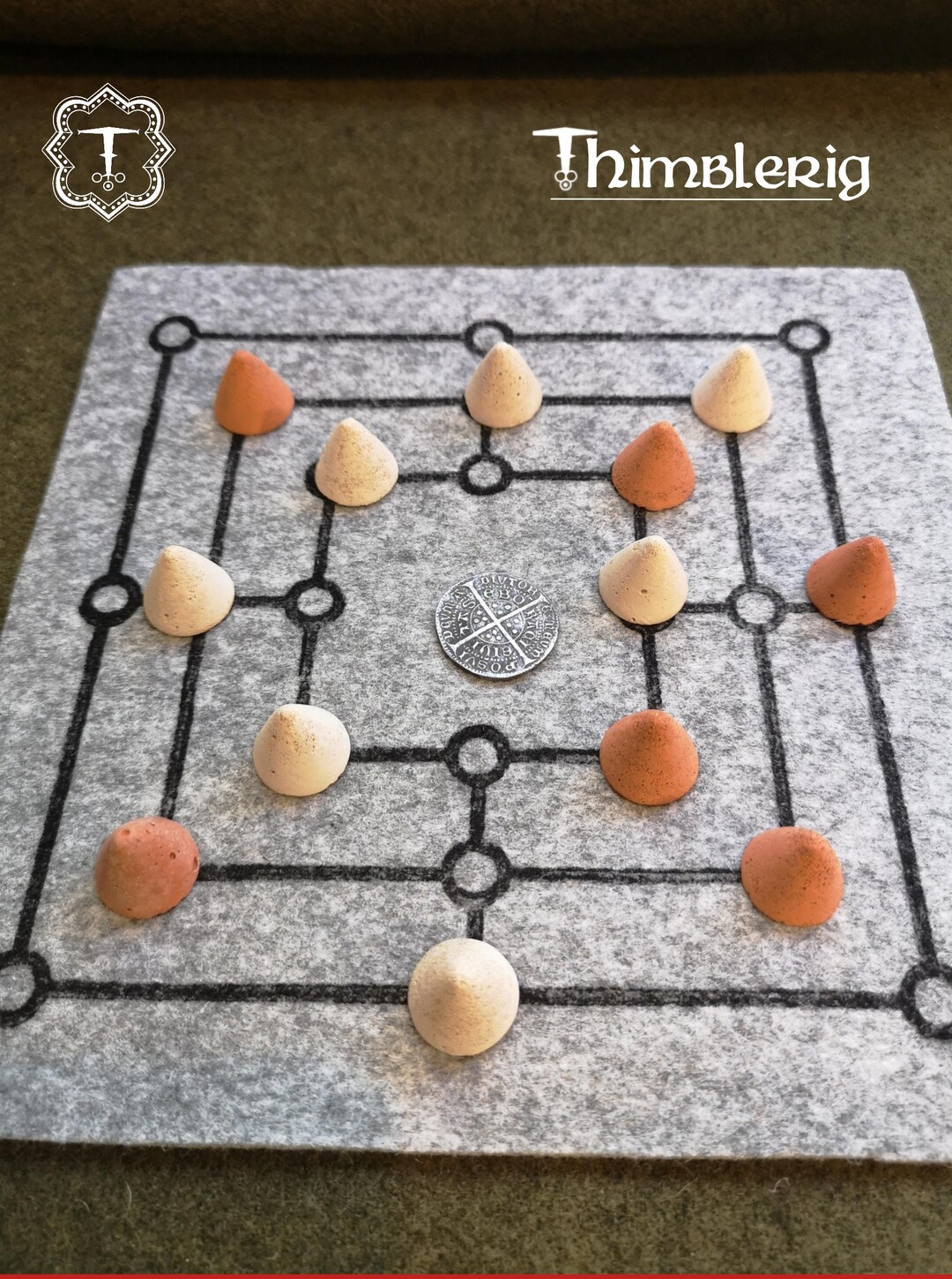 Three, Six and Nine Mens Morris Game Bundle (traditional) - Etsy