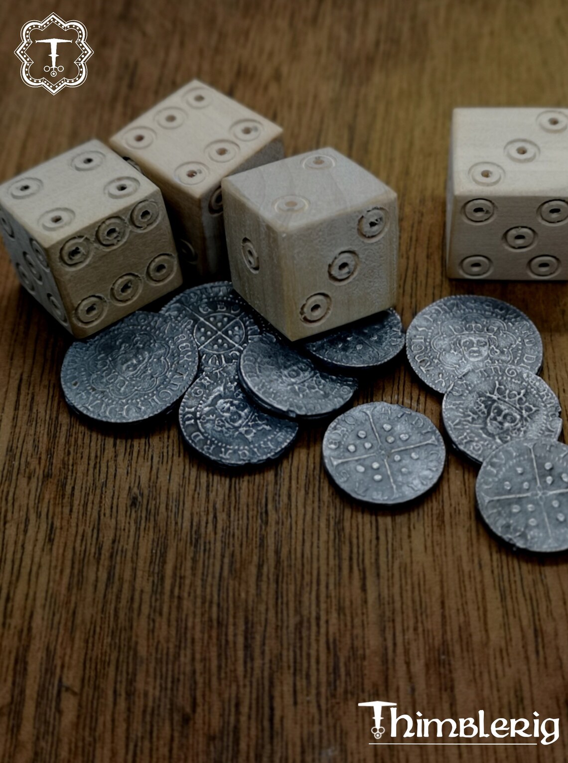 Medieval Dice With Cheat Dice - Etsy