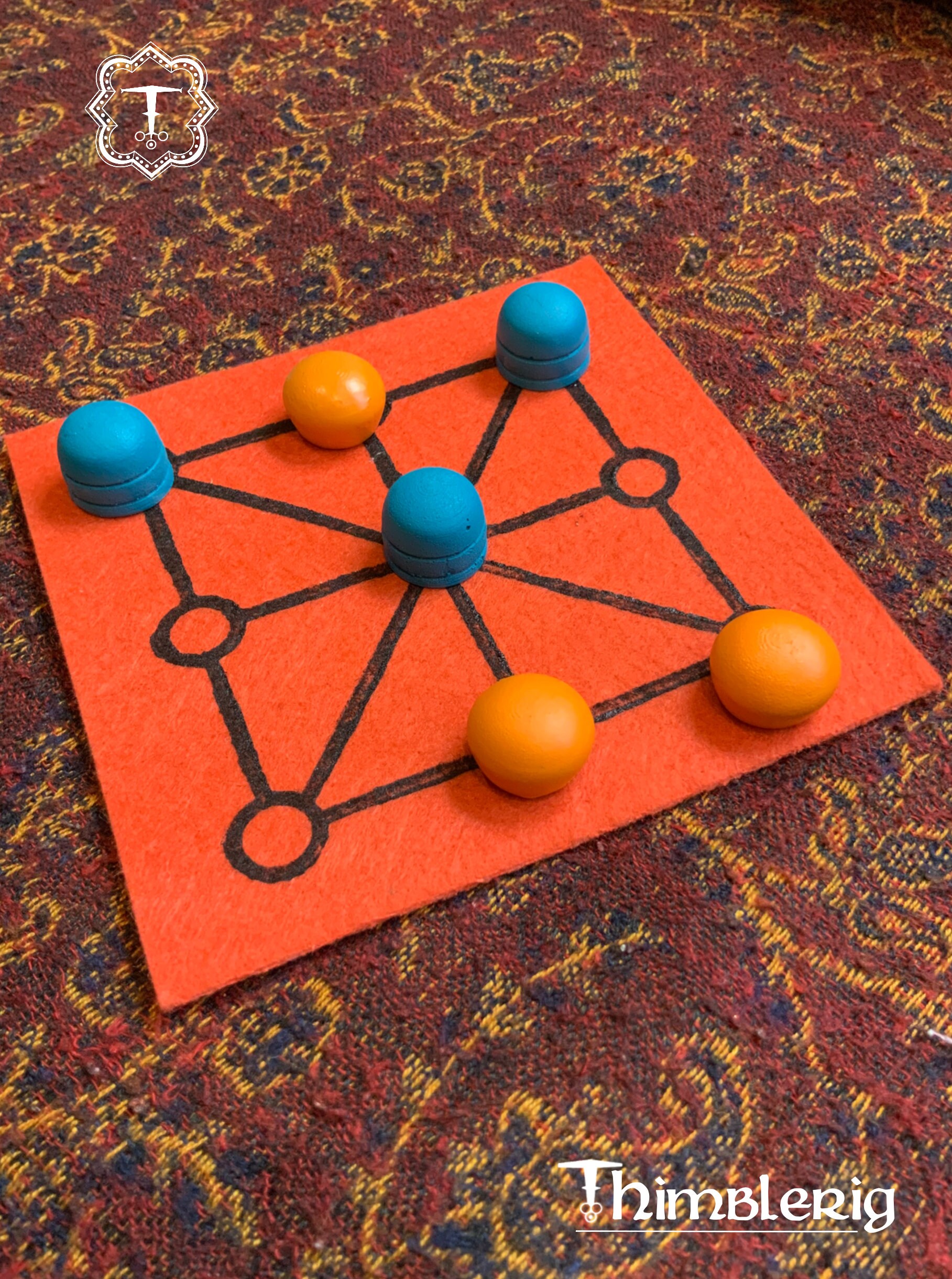 Three Six and Nine Mens Morris Game Bundle contemporary - Etsy