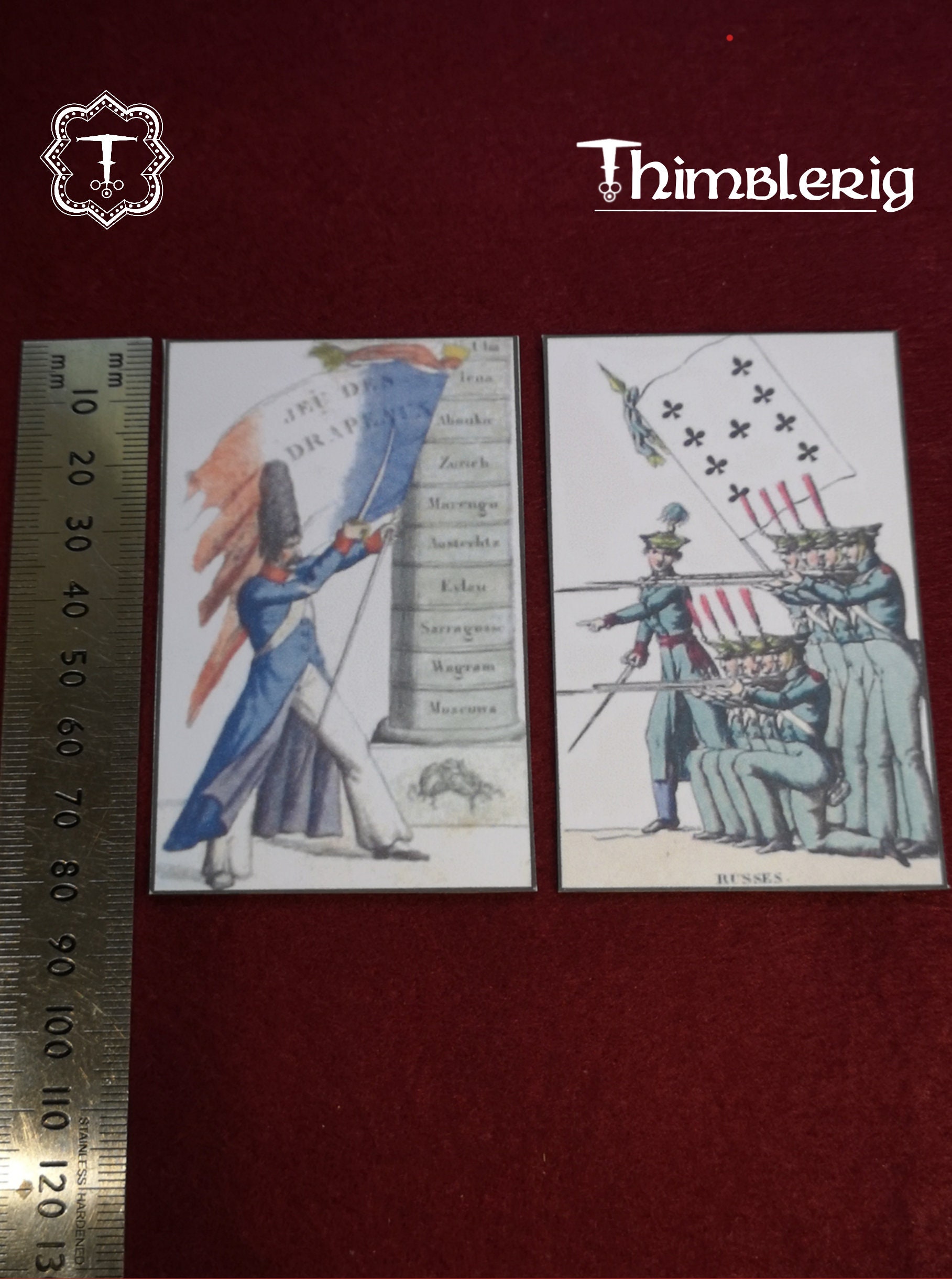 Napoleonic Playing Cards - Etsy