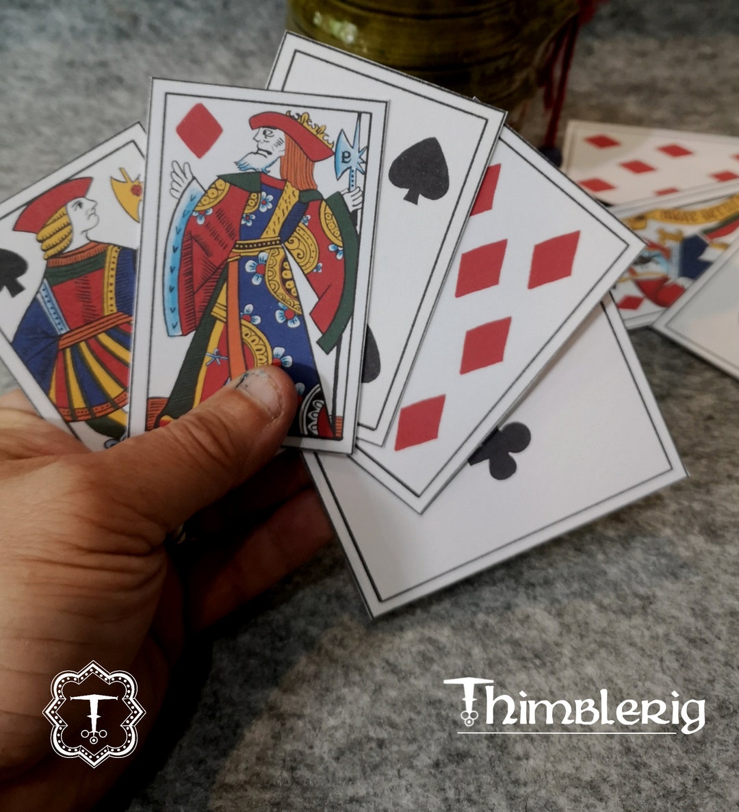 16th Century Rouen Playing Cards - Etsy
