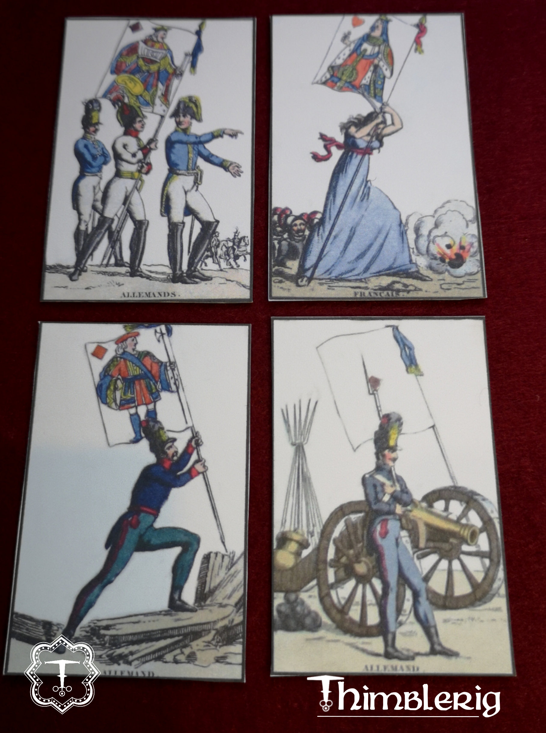 Napoleonic Playing Cards - Etsy