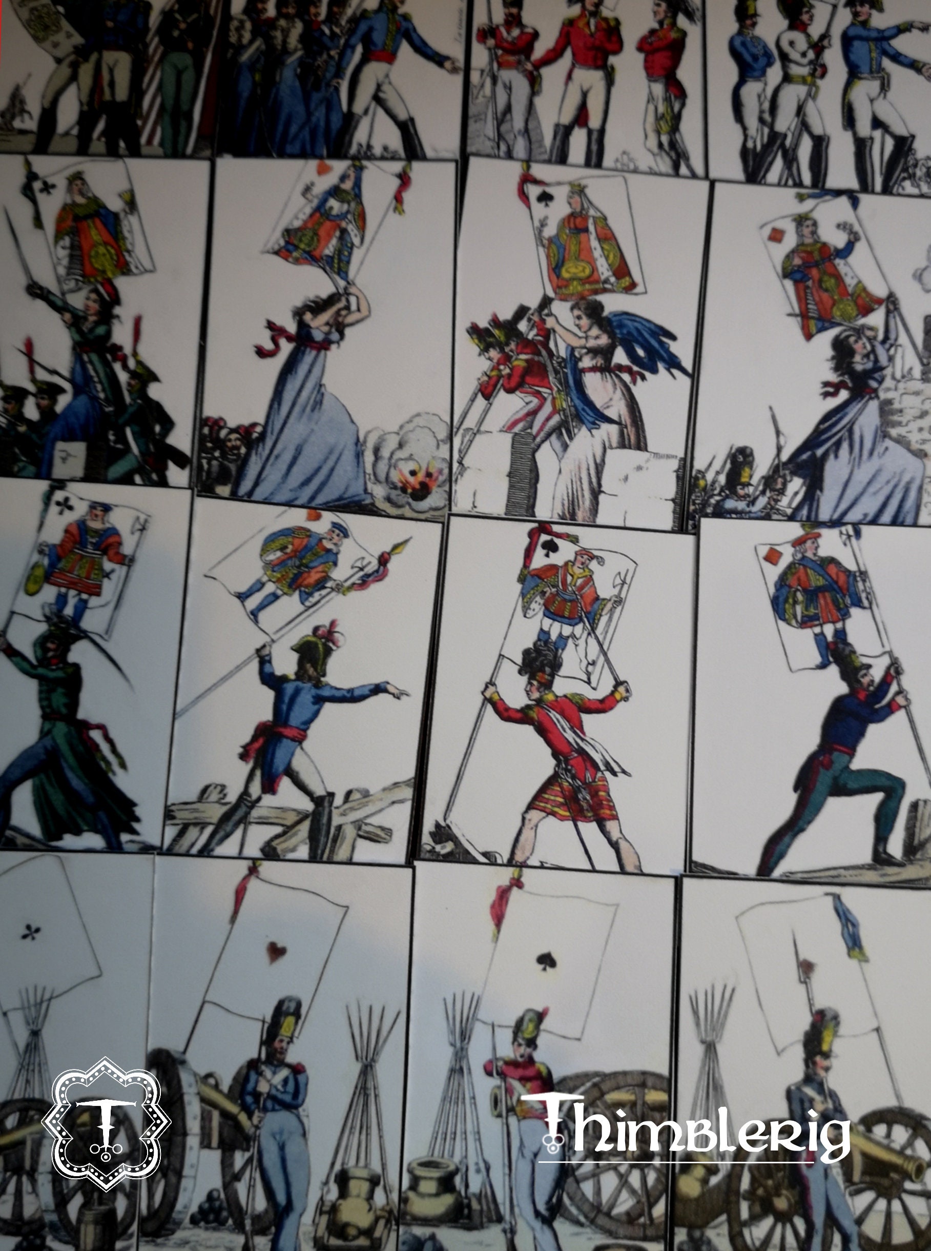 Napoleonic Playing Cards - Etsy