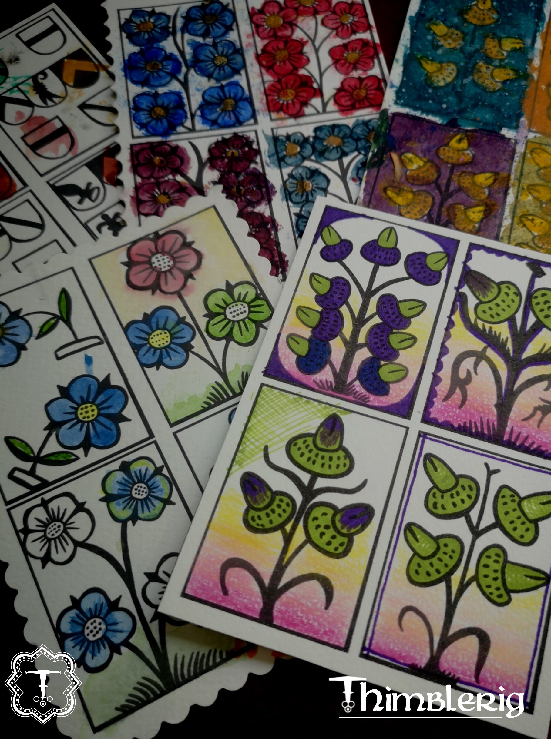 Colour in Medieval Cards colour, Cut and Play - Etsy
