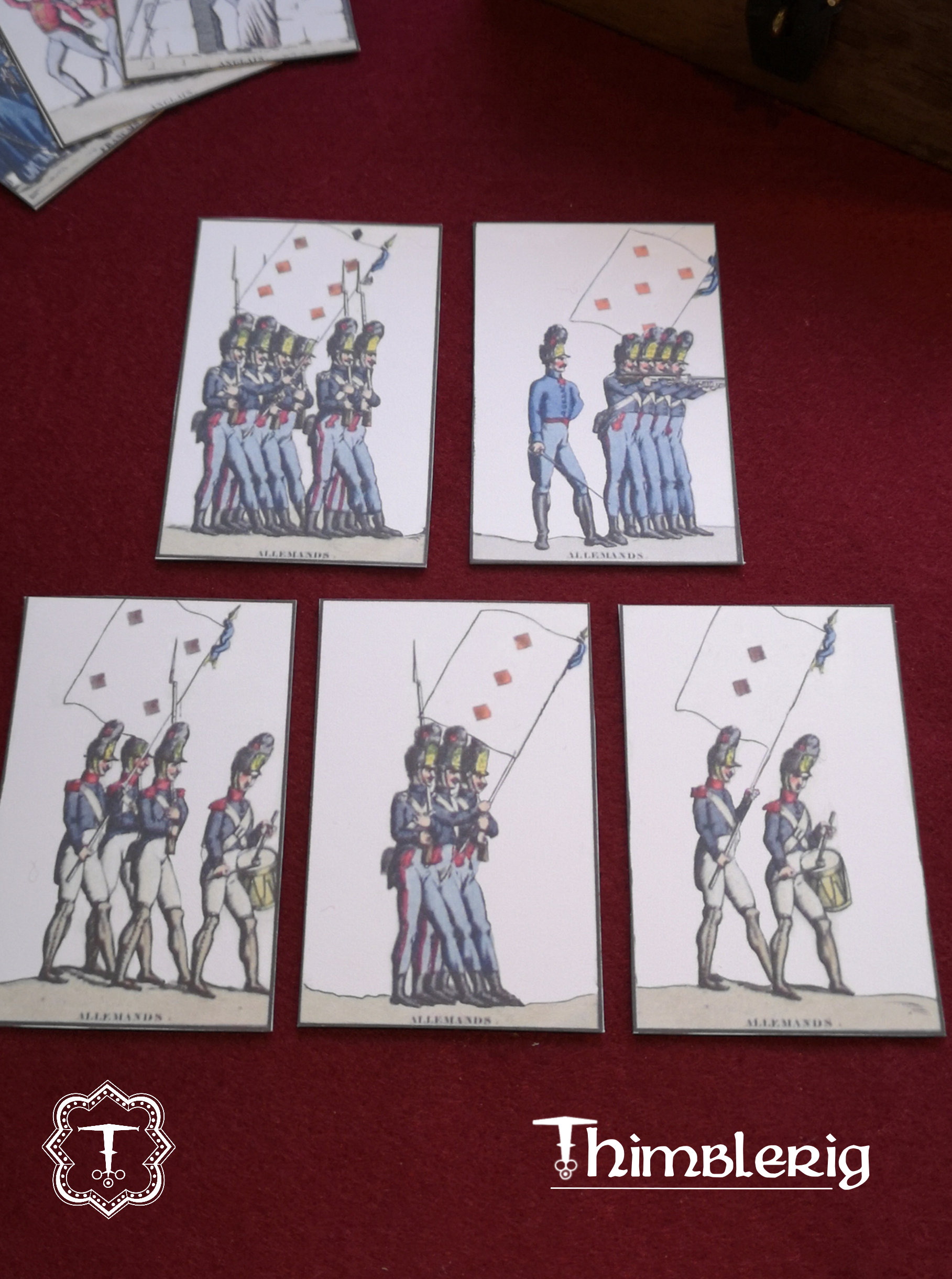 Napoleonic Playing Cards - Etsy